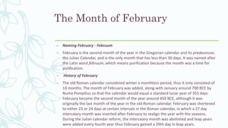 12 months of the year | PPTX