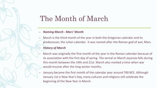 12 months of the year | PPTX