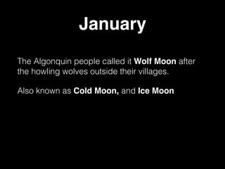 12 moons | PDF