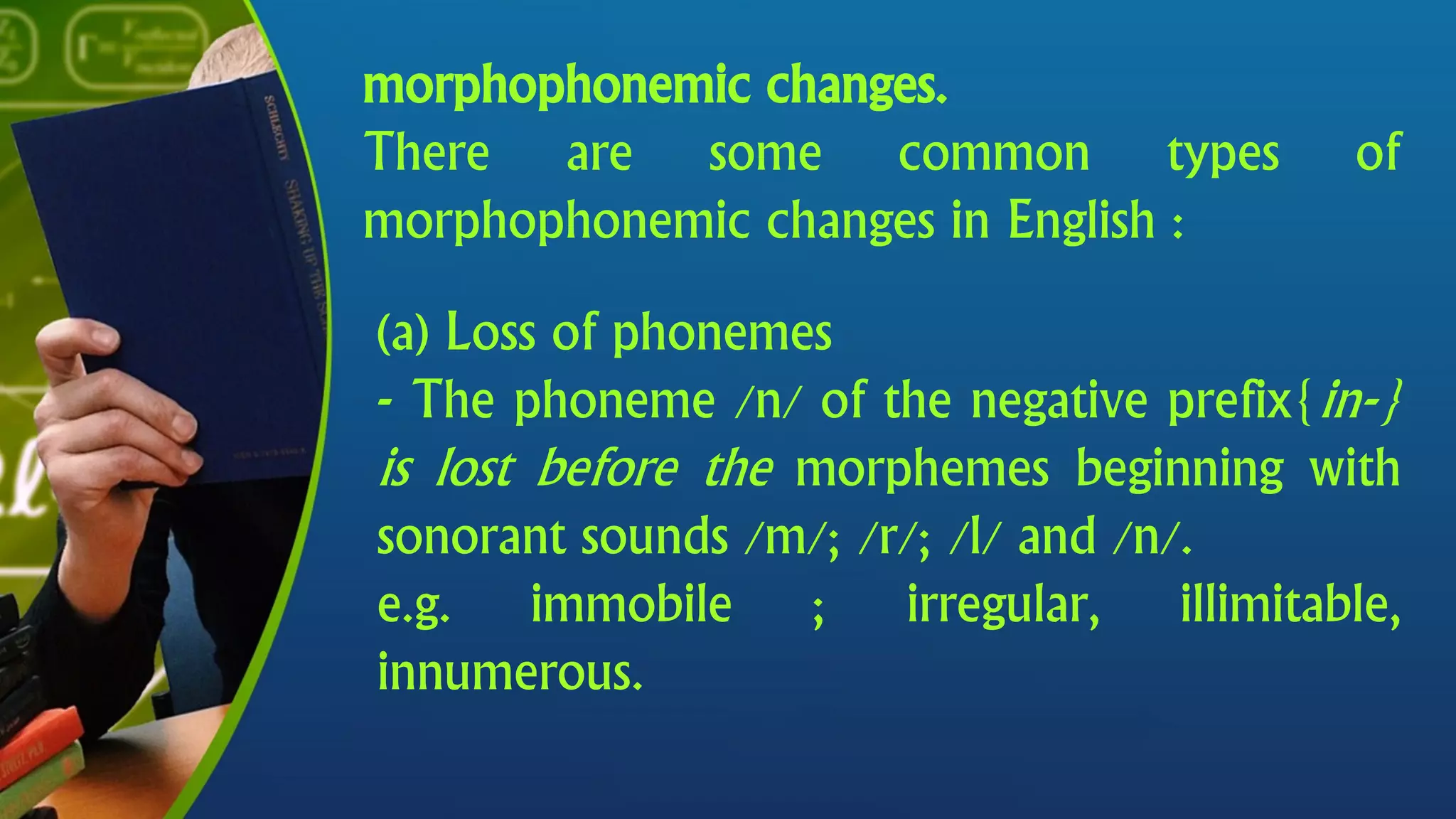 12 morphophonemics | PDF