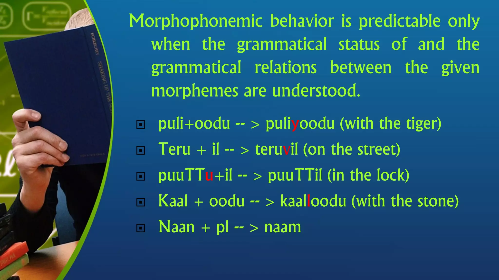 12 morphophonemics | PDF