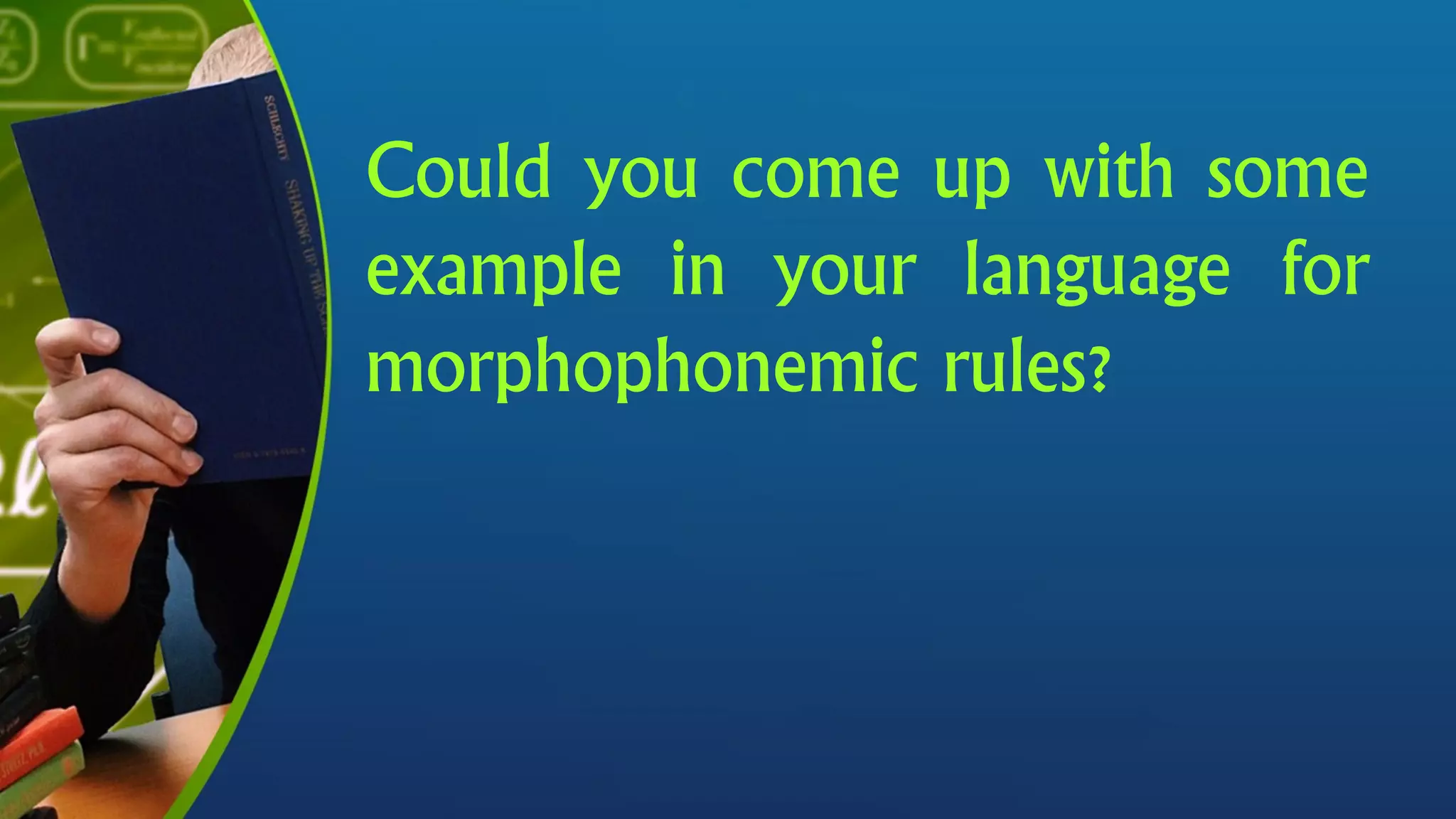 12 morphophonemics | PDF