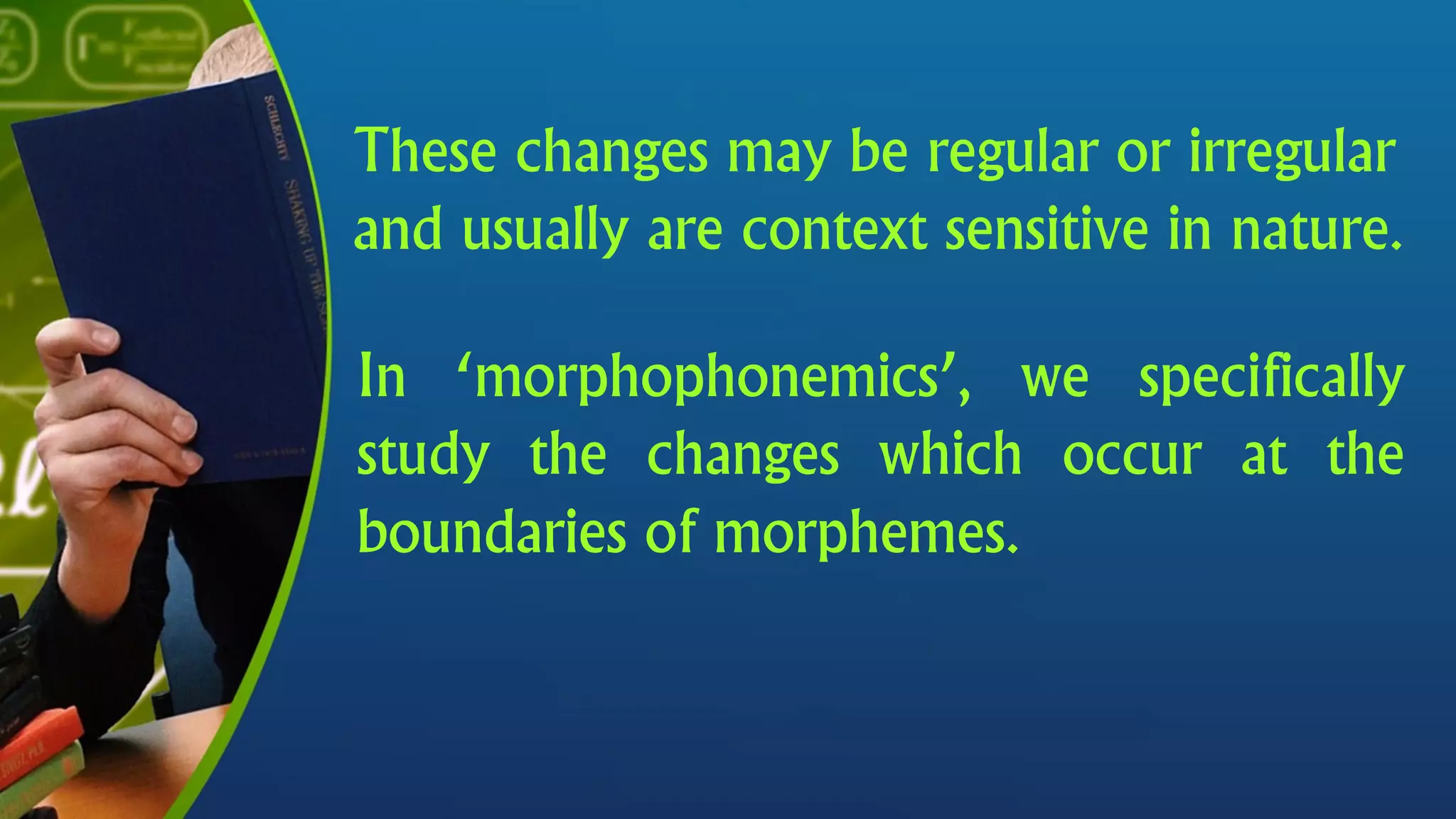 12 morphophonemics | PDF