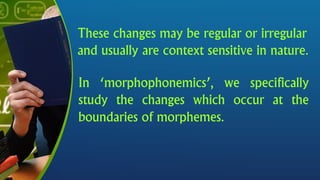 12 morphophonemics | PDF