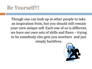 12 most important personality development tips | PPT