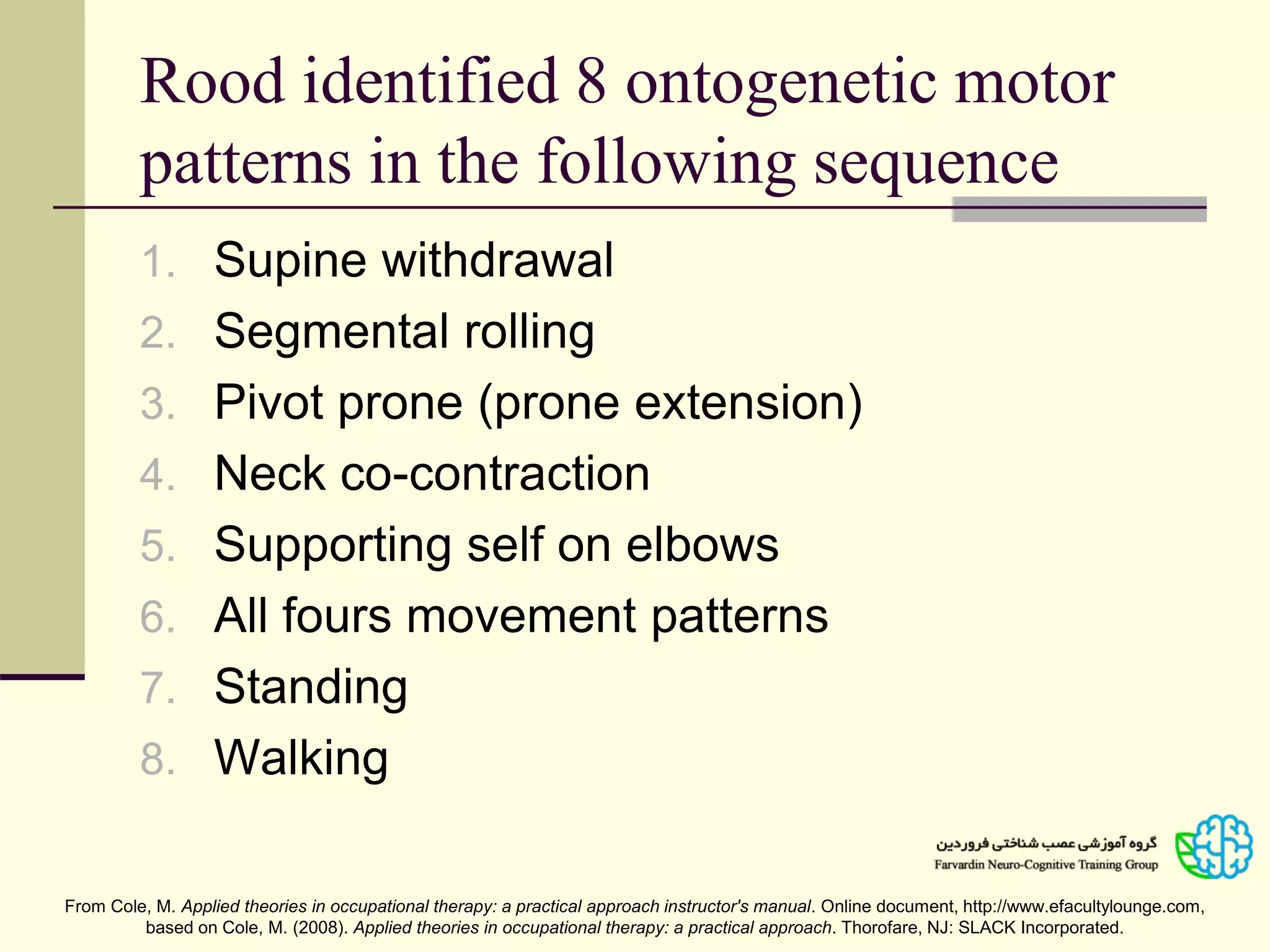 motor control approaches in Bobath (NDT) | PPSX