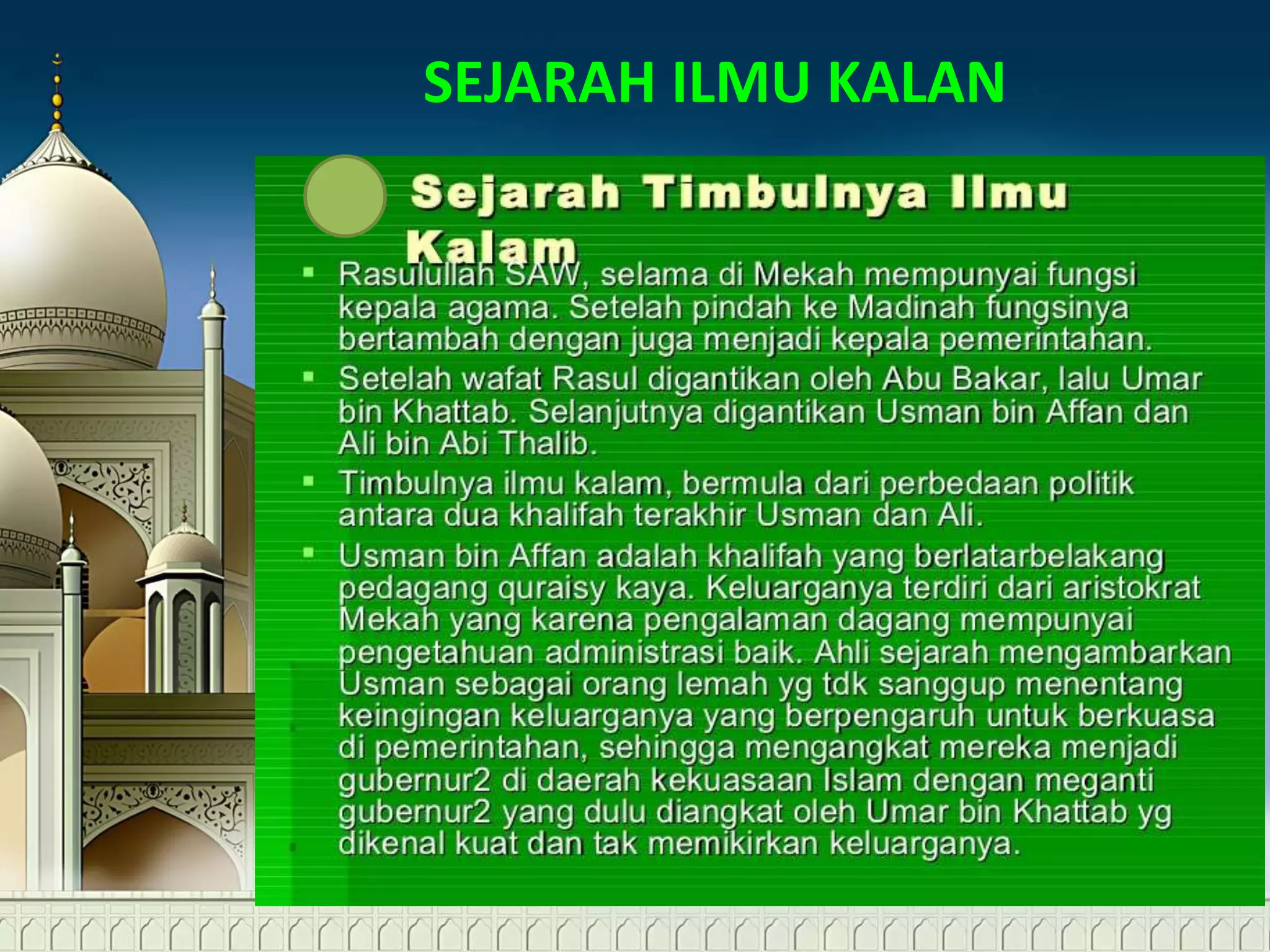 ILMU KALAM | PPTX