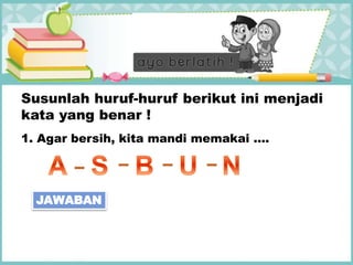 ADAB MANDI DAN BERPAKAIAN | PPTX