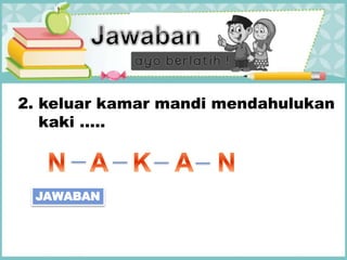 ADAB MANDI DAN BERPAKAIAN | PPTX