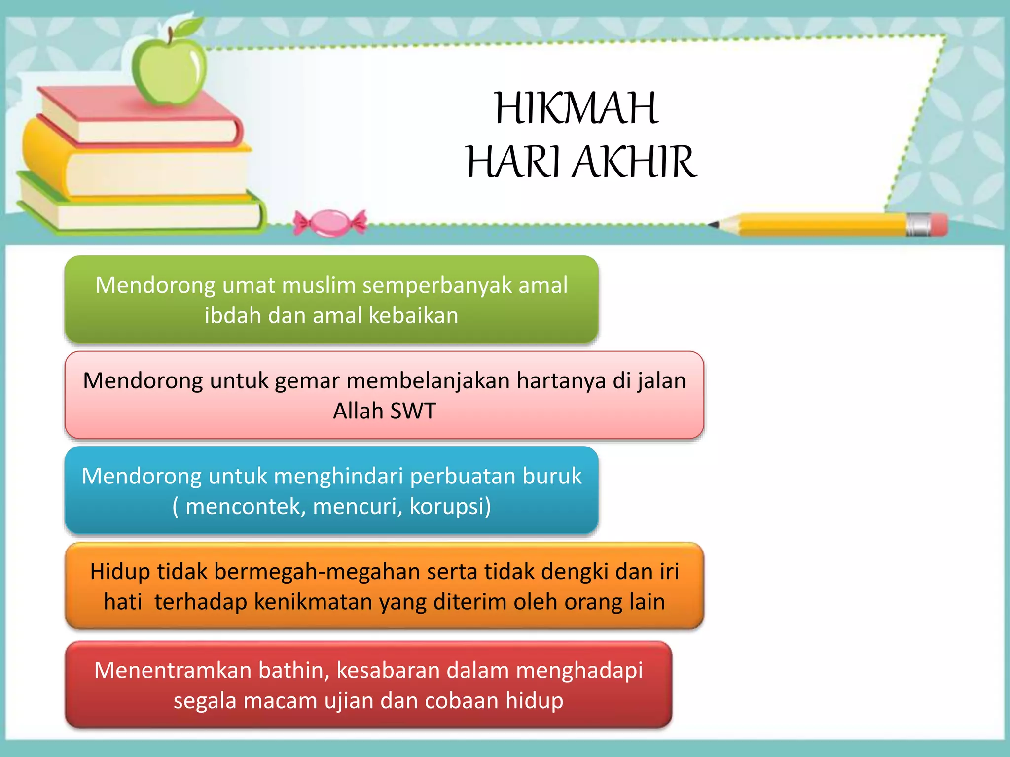 LKPD AKIDAH AKHLAK IMAN KEPADA HARI AKHIR | PPTX