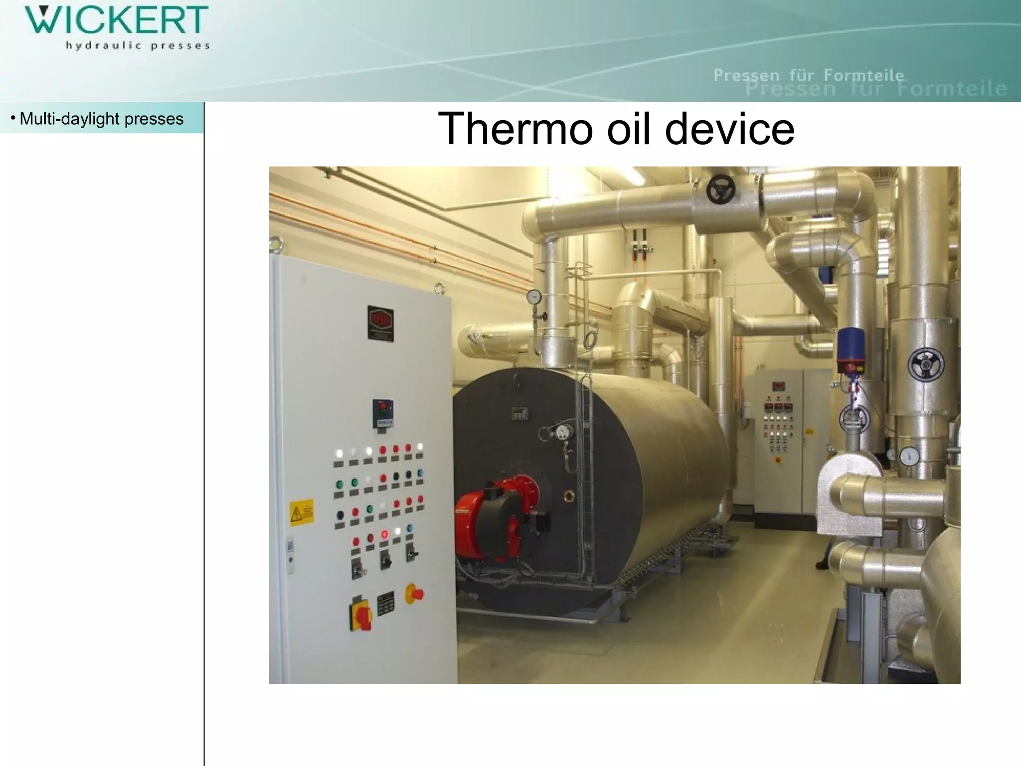 12 multi daylight presses | PPT
