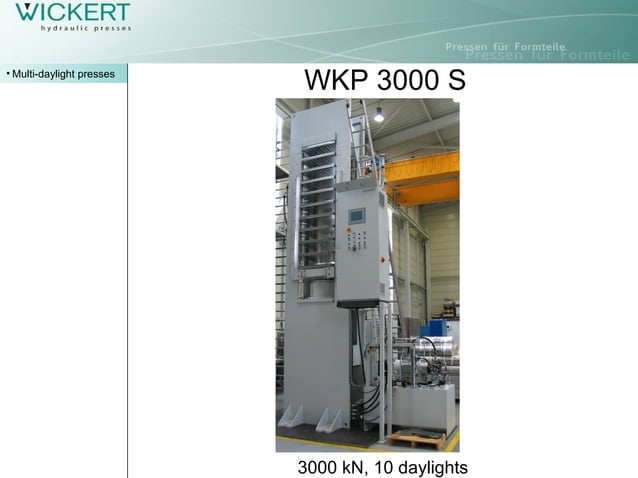 12 multi daylight presses | PPT