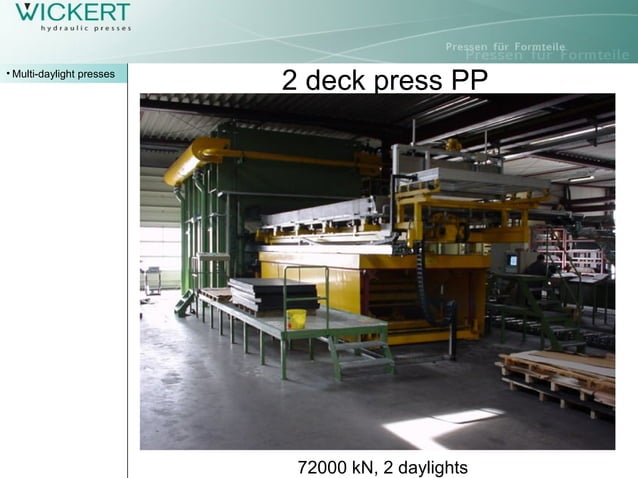 12 multi daylight presses | PPT