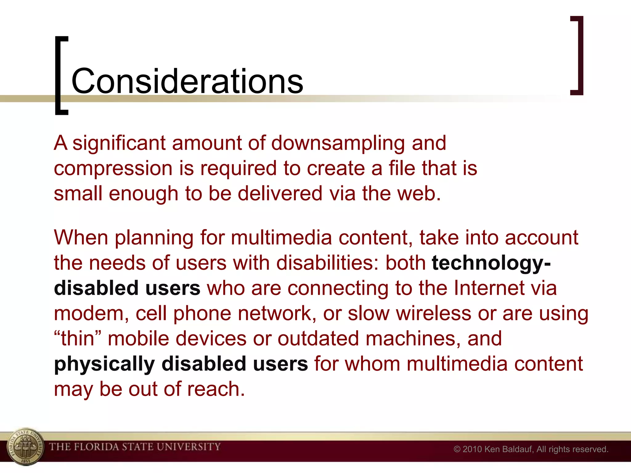 CH 12 Multimedia Notes | PPT