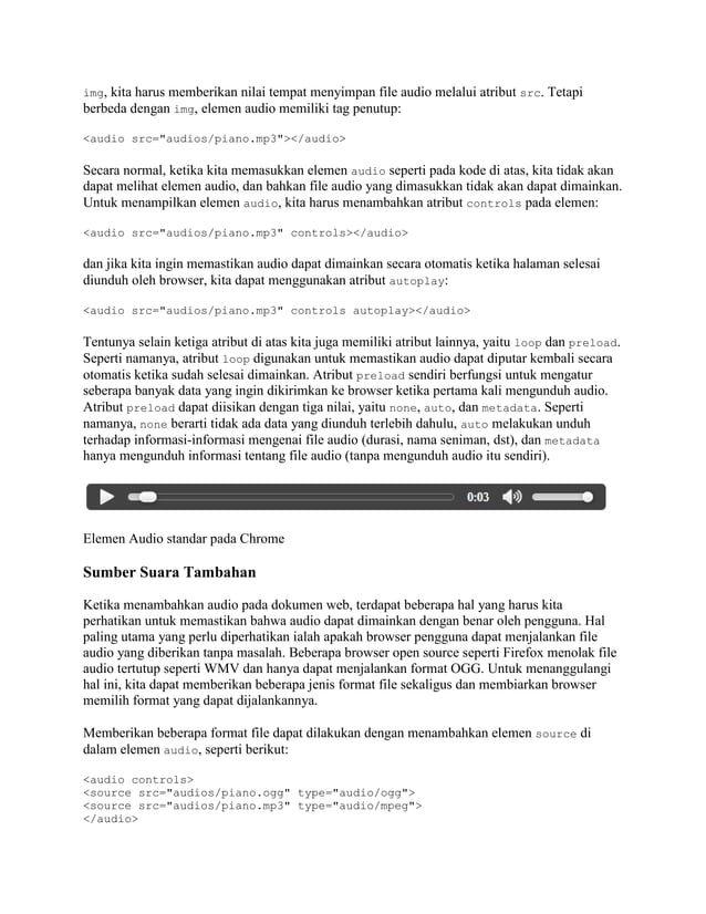 webdesign dasar : 12 multimedia | PDF