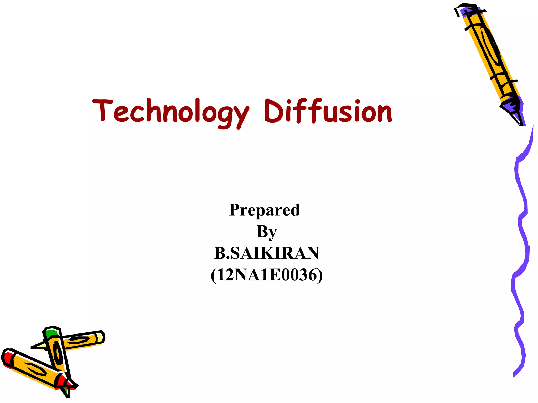 technology diffusion | PPT