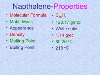 12 napthalene | PPT