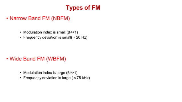 12 Narrow_band_and_Wide_band_FM.pdf | Digital Audio | Computer Software ...
