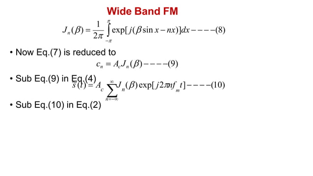 12 Narrow_band_and_Wide_band_FM.pdf | Digital Audio | Computer Software ...