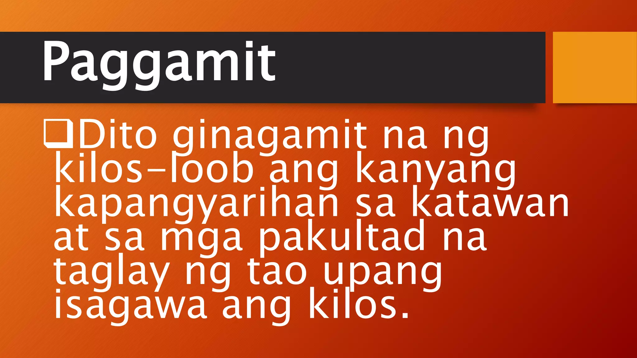 12 NA YUGTO NG MAKATAONG KILOS.pptx