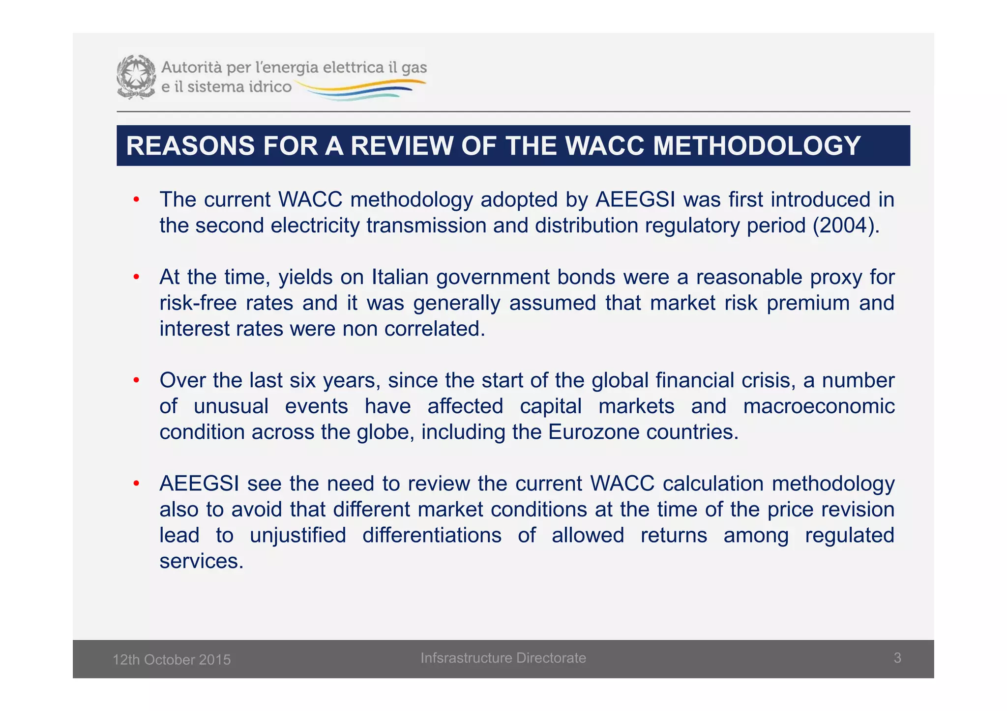 WACC calculation methodology review | PDF