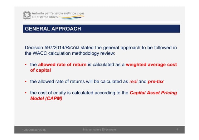 WACC calculation methodology review | PPT