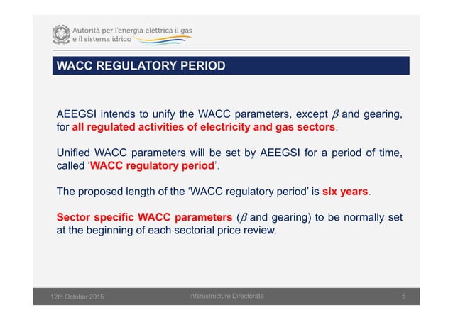 WACC calculation methodology review | PPT