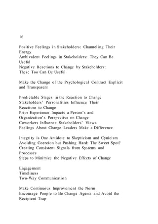 12 organizational changefourth edition | DOCX