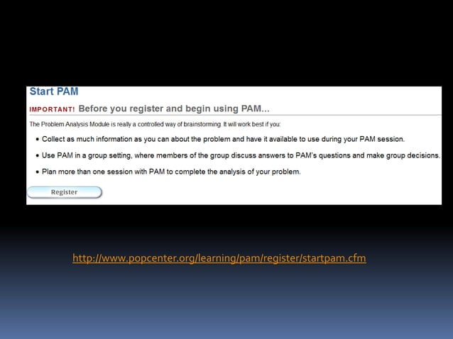 12 pam problem analysis module | PPT