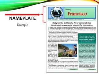 12 parts of a newsletter | PPTX