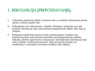 percepcija | PPTX