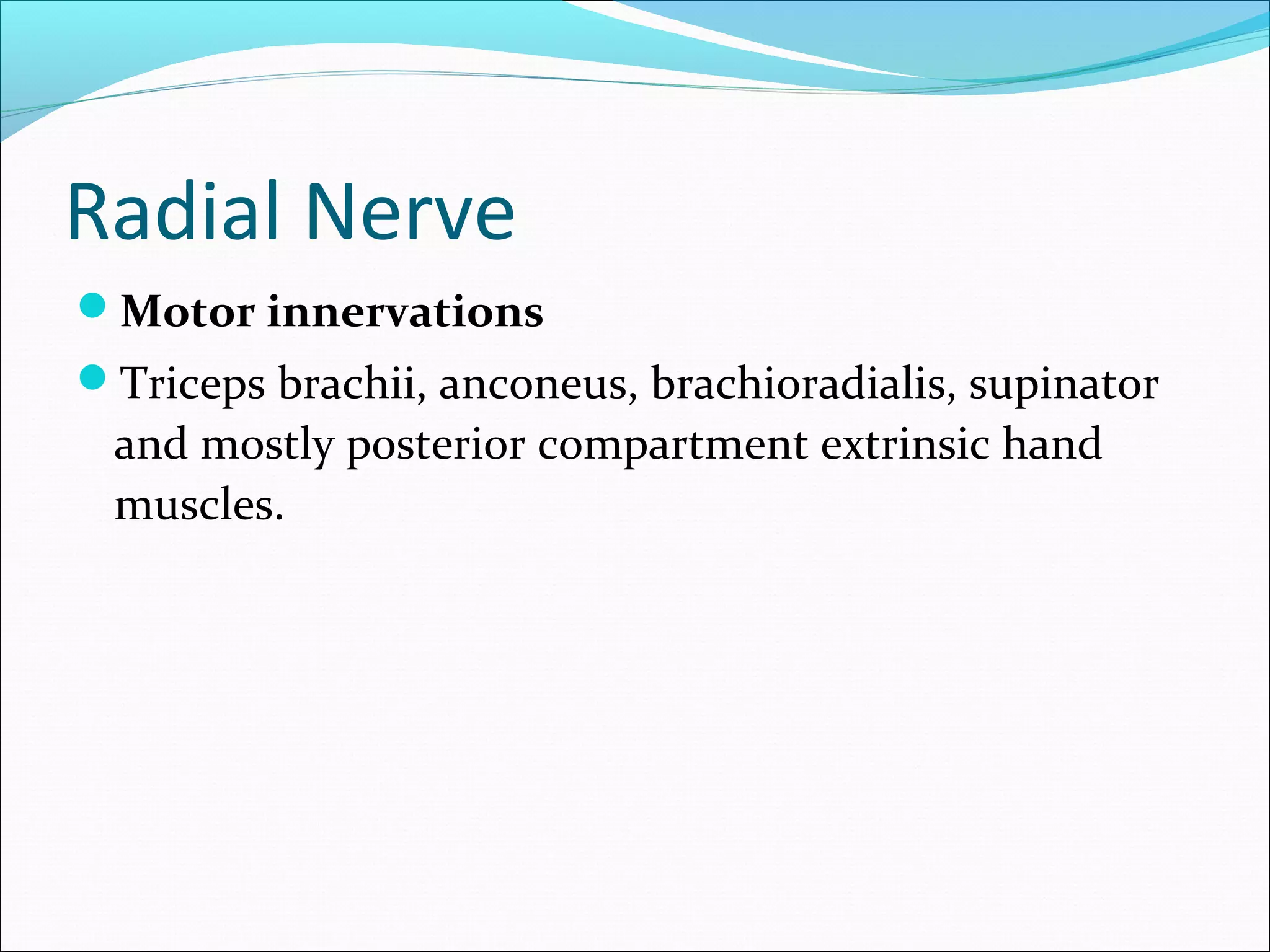 peripheral nerves of the upper limb - applied | PPT