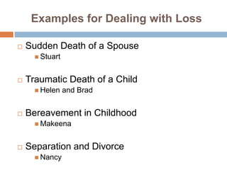 12 personal loss | PPT