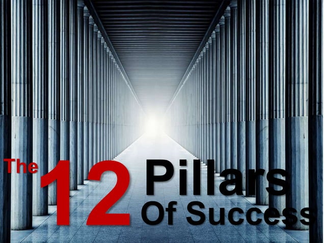 12 Pillars of Success | PPTX | Career Advice | Careers