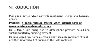 12 piston less pump | PPTX