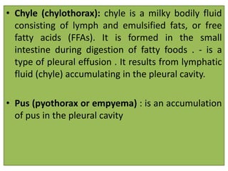 Pleural effusion | PPTX