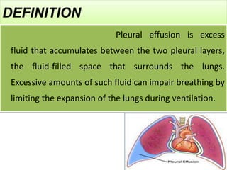 Pleural effusion | PPT