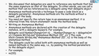 12pointerin c# | PPT