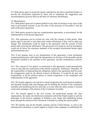 12 point peace agreement | PDF