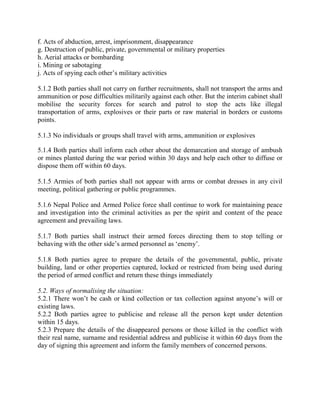 12 point peace agreement | PDF