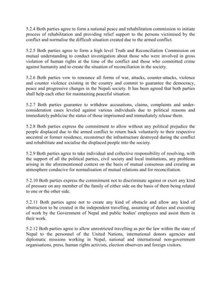 12 point peace agreement | PDF