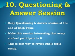 12 Points of Good Teacher | PPT