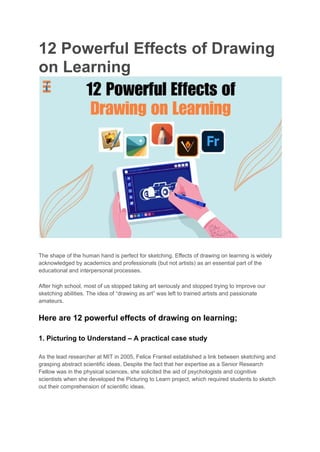 12 Powerful Effects of Drawing on Learning.pdf