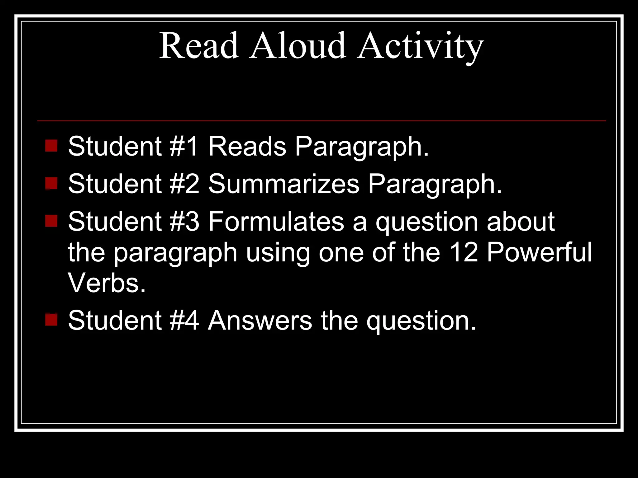 12 Powerful Verbs.Ppt Version 2 | PPT