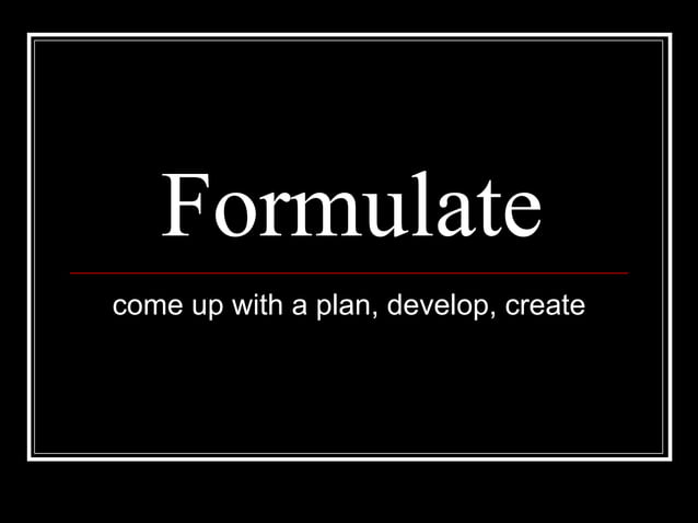 12 Powerful Verbs.Ppt Version 2 | PPT | Standardized Testing ...