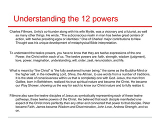 12 Powers Of Man | PPT