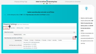 Cut-off time and Operating days_12 | PDF