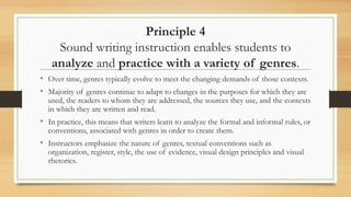 12 Principles of Effective Writing Instructions | PPTX