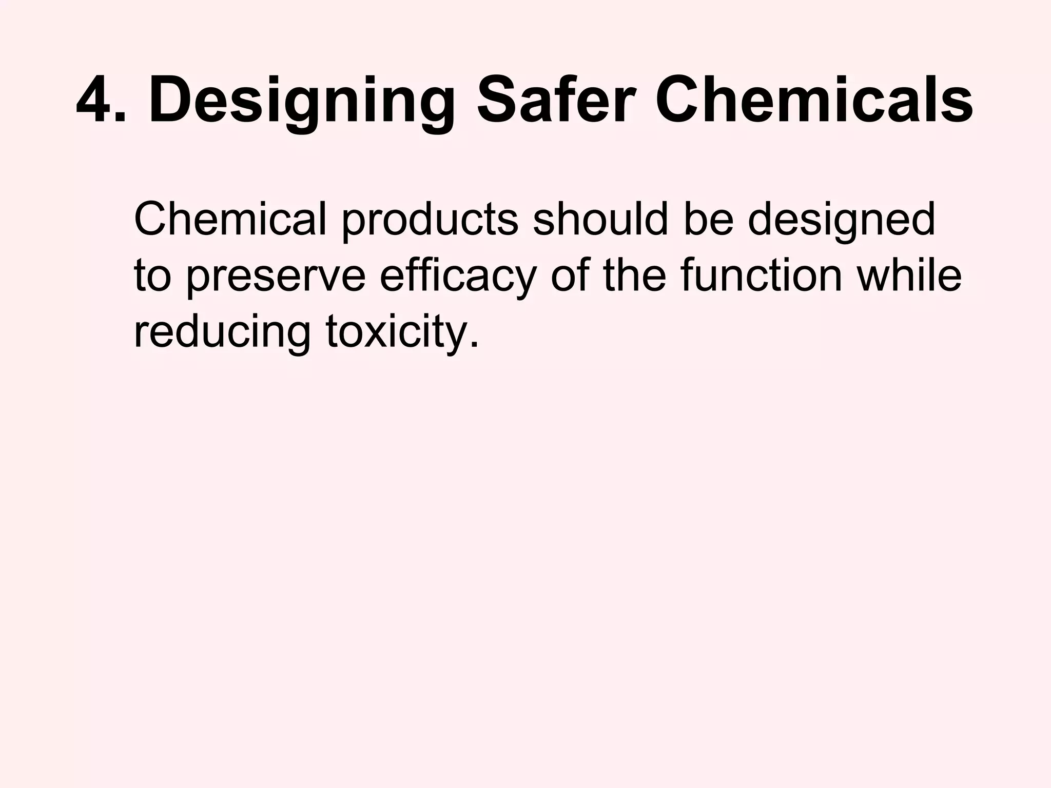 12 Principles of Green Chemistry | PPTX