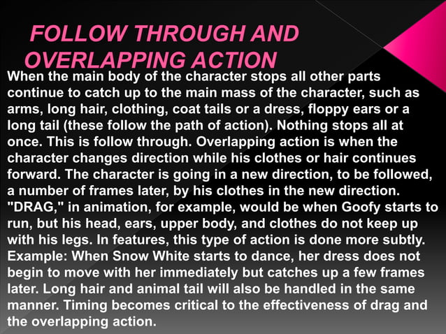 12 principles of animation | PPTX